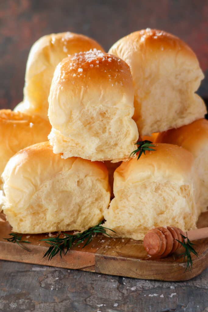 Dinner Rolls With Honey Butter | Sweet & Seasoned