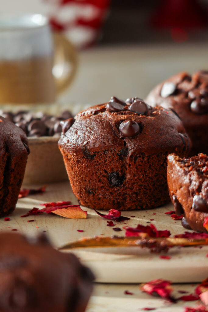 Small Batch Chocolate Chip Muffins | Sweet & Seasoned