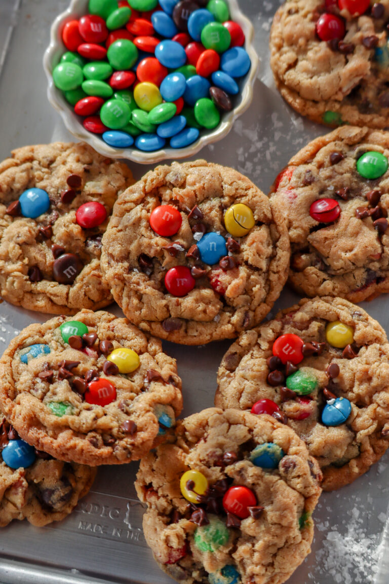 Small Batch Monster Cookies | Sweet & Seasoned