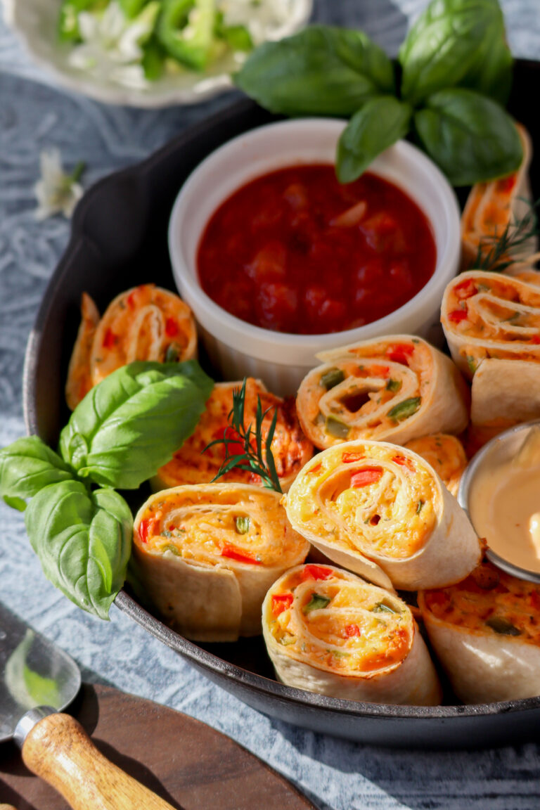 Baked Cream Cheese Pinwheels | Sweet & Seasoned